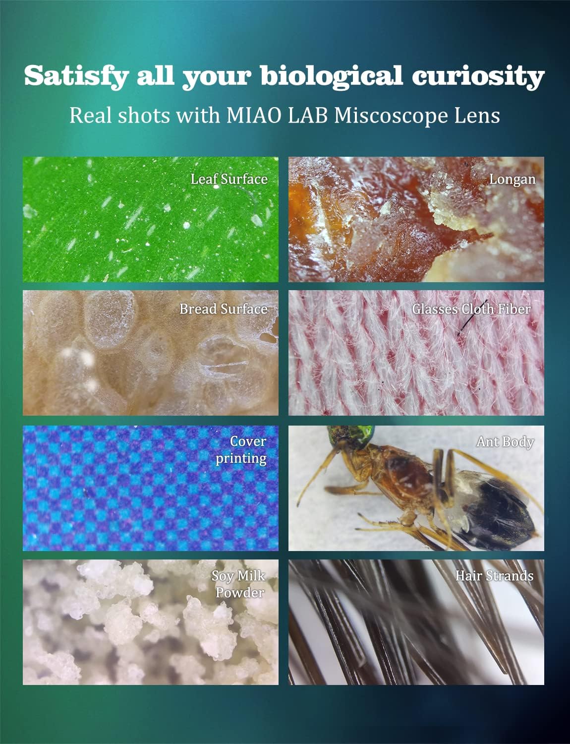 Mobile phone microscope, equipped with CPL lens and LED light – The ...